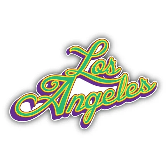 DOPASTICKER Los Angeles Usa Car Sticker Phone Decal Water Bottle ...