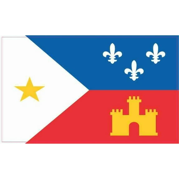DOPASTICKER Louisiana Cajun Flag Stickerstate Sticker Phone Sticker ...