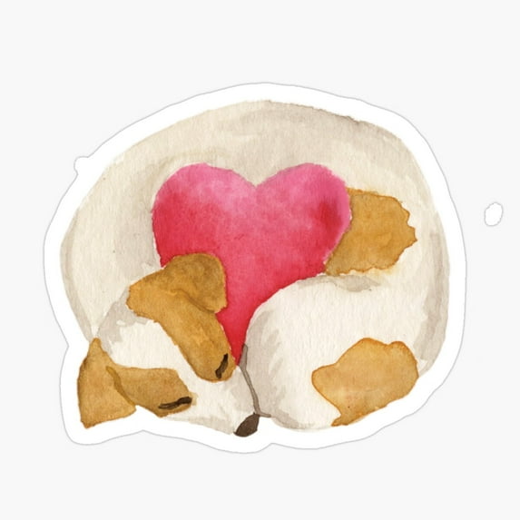 DOPASTICKER Love Day Terrier Sticker, Waterproof Sticker For Pet Lovers ...
