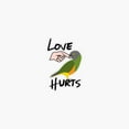 DOPASTICKER Love Hurts Senegal Parrot Biting Finger Sticker, Phone ...