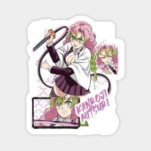 DOPASTICKER Love Pillar Beauty: Mitsuri Kanroji Decorative Laptop ...