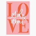 DOPASTICKER Love, Pink Sticker, Phone Sticker Car Stickers, Birthday ...