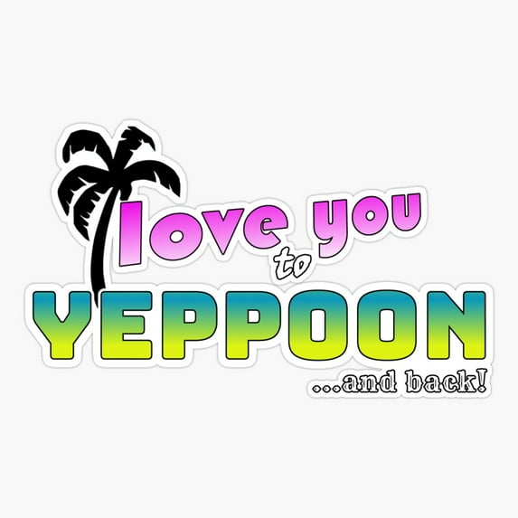 DOPASTICKER Love You To Yeppoon And Back! Sticker, Phone Sticker Car ...