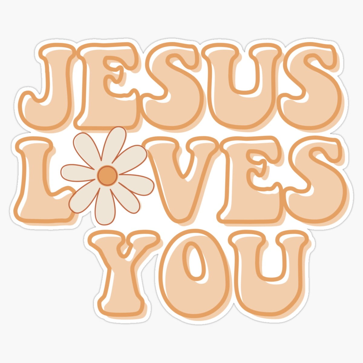 DOPASTICKER Loves You Sticker, Phone Sticker Water Bottle Sticker Car ...