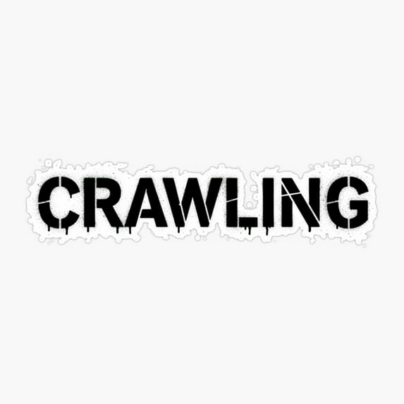 DOPASTICKER Lp - Crawling (Black Letters) - Stencil Graffiti Style ...