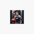 DOPASTICKER Luca Doncic In Action Basketball Illustration Print Sticker ...