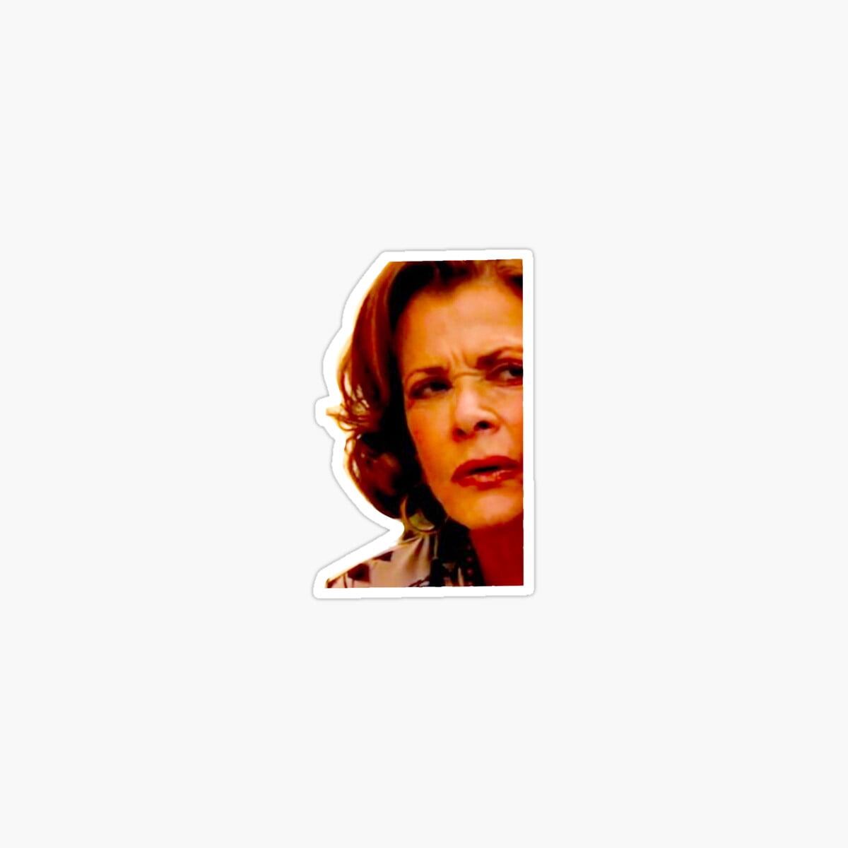 DOPASTICKER Lucille Bluth - Suspicious Sticker, Phone Sticker Car ...