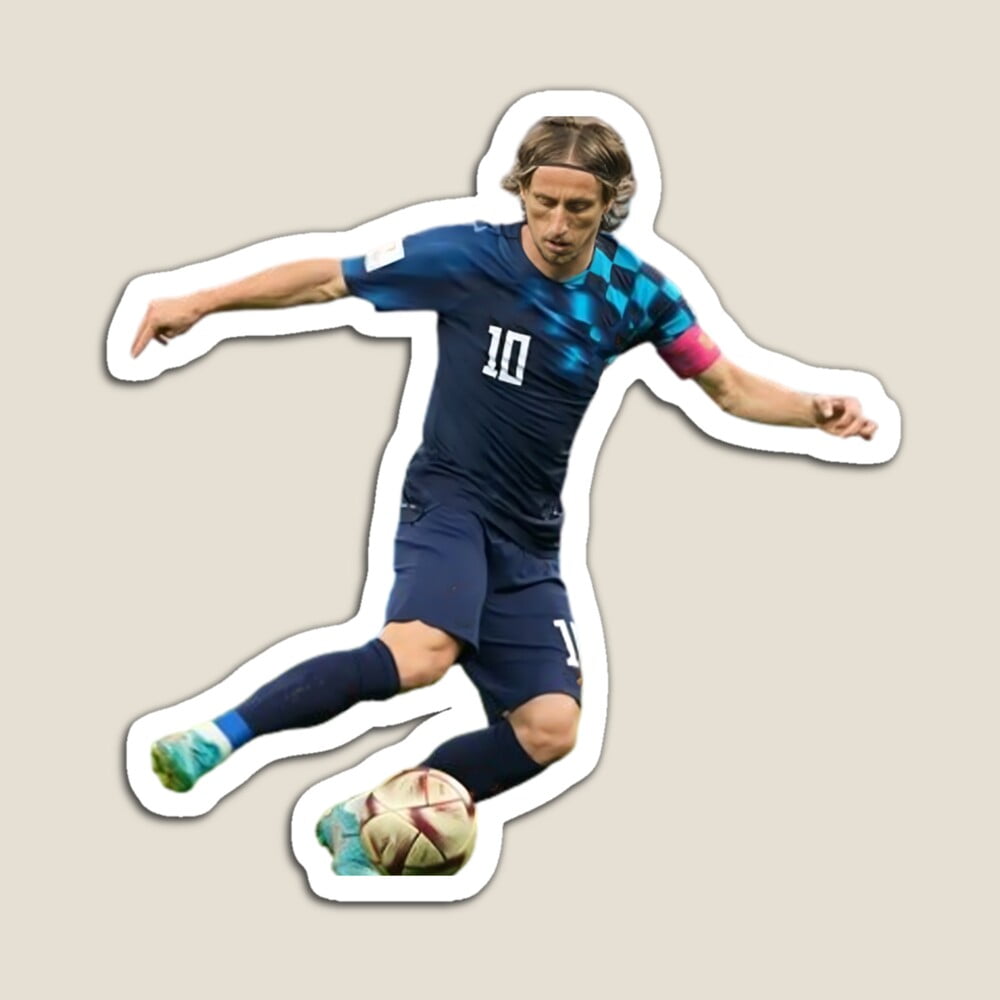 DOPASTICKER Luka Modric Sticker Hot Trending Stickers Phone Decal Water ...