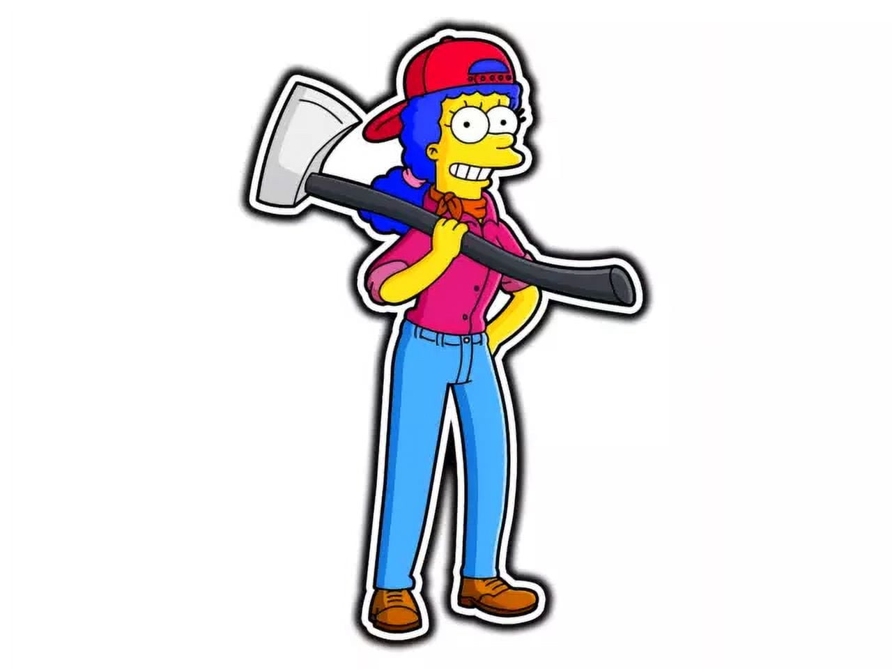 DOPASTICKER Lumberjill Marge Decorative Laptop, Phone Stickers ...