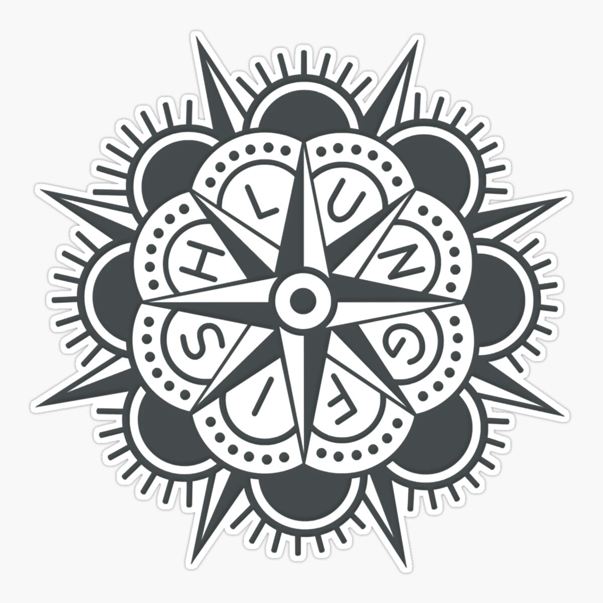 DOPASTICKER Lungfish Band Sticker, Phone Sticker Car Stickers, Birthday ...