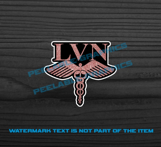 DOPASTICKER Lvn Nurse Star Of Life Medical Sticker Laptop Sticker Phone ...
