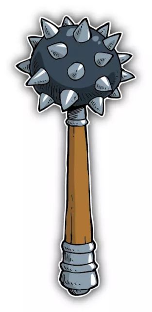 DOPASTICKER Mace Cartoon Sticker Decal Phone Decal Water Bottle ...