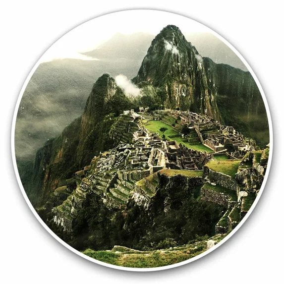 DOPASTICKER Machu Picchu Peru Andes Inca Cool Gift Decorative Laptop ...