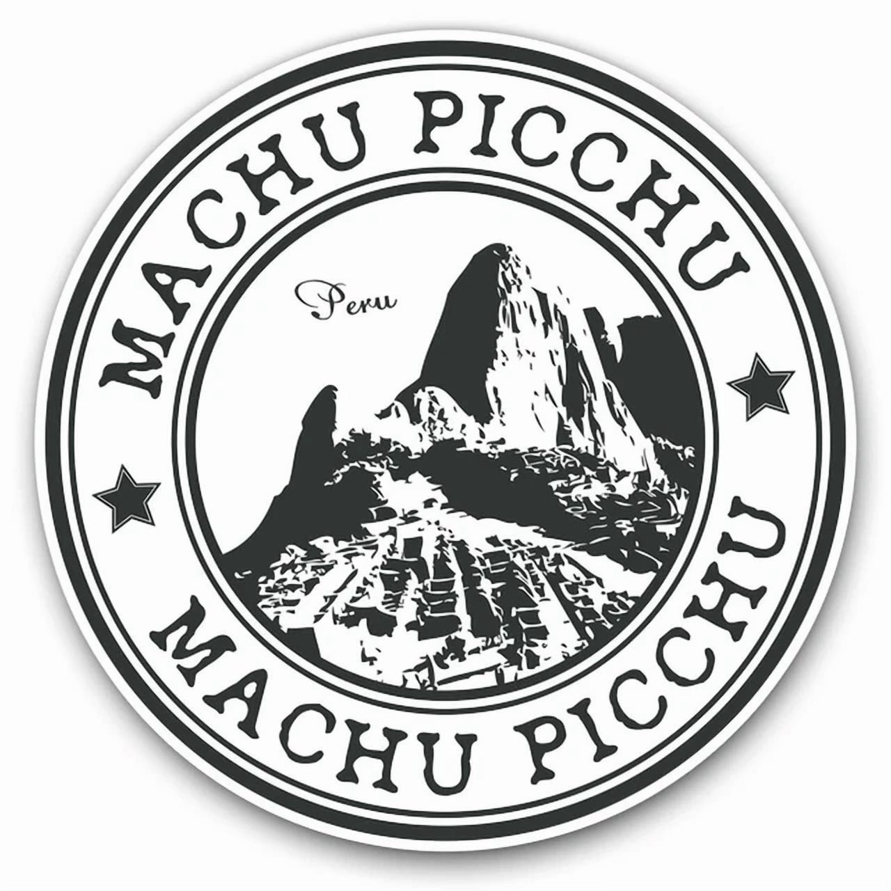 DOPASTICKER Machu Picchu Peru Mountain Cool Gift Decorative Laptop ...