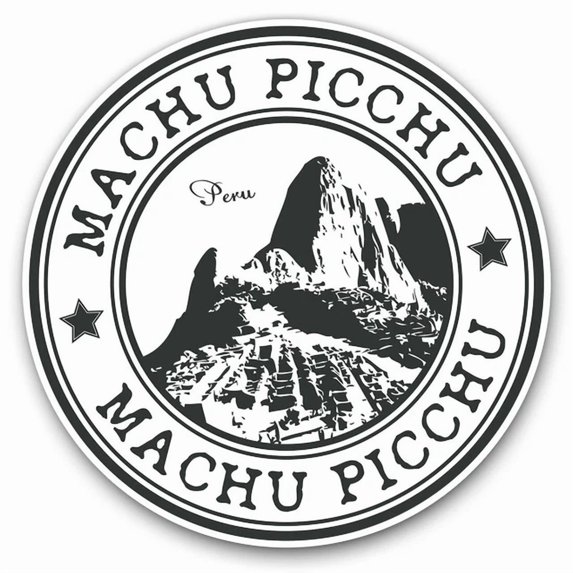 DOPASTICKER Machu Picchu Peru Mountain Cool Gift Decorative Laptop ...