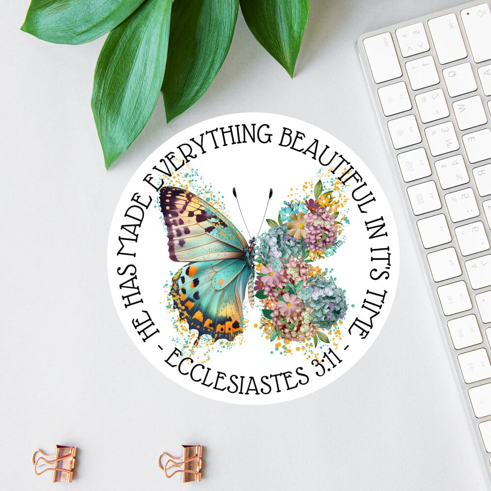 DOPASTICKER He Has Made Everything Beautiful Sticker, Affirmation ...