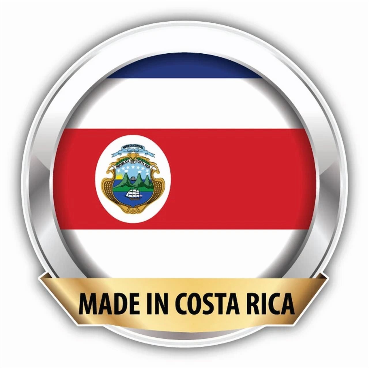 DOPASTICKER Made In Costa Rica Sticker Decal Phone Decal Water Bottle ...