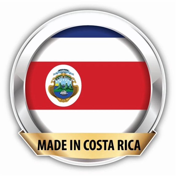 DOPASTICKER Made In Costa Rica Sticker Decal Phone Decal Water Bottle ...