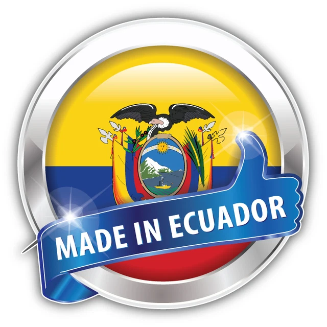 DOPASTICKER Made In Ecuador Sticker Decal Phone Decal Water Bottle ...