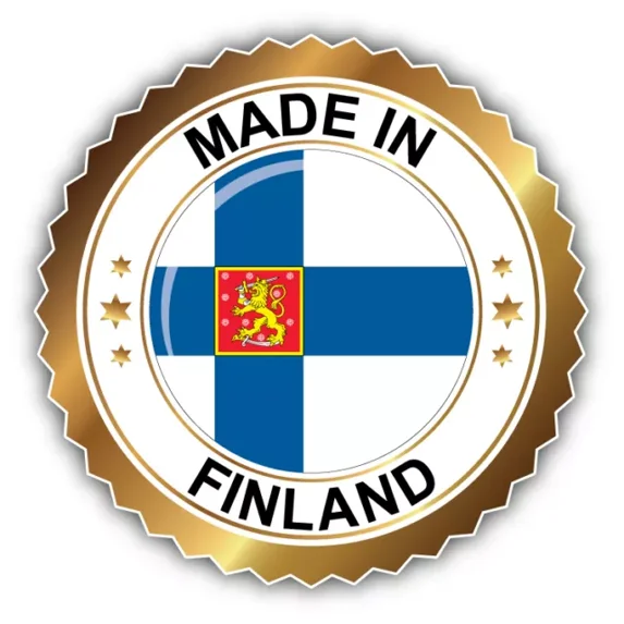 DOPASTICKER Made In Finland Sticker Decal Phone Decal Water Bottle ...
