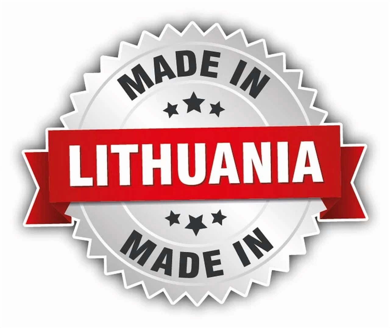 DOPASTICKER Made In Lithuania Sticker Decal Phone Decal Water Bottle ...