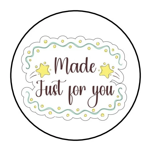DOPASTICKER Made Just For You Stickers Handmade Phone Decal Water ...