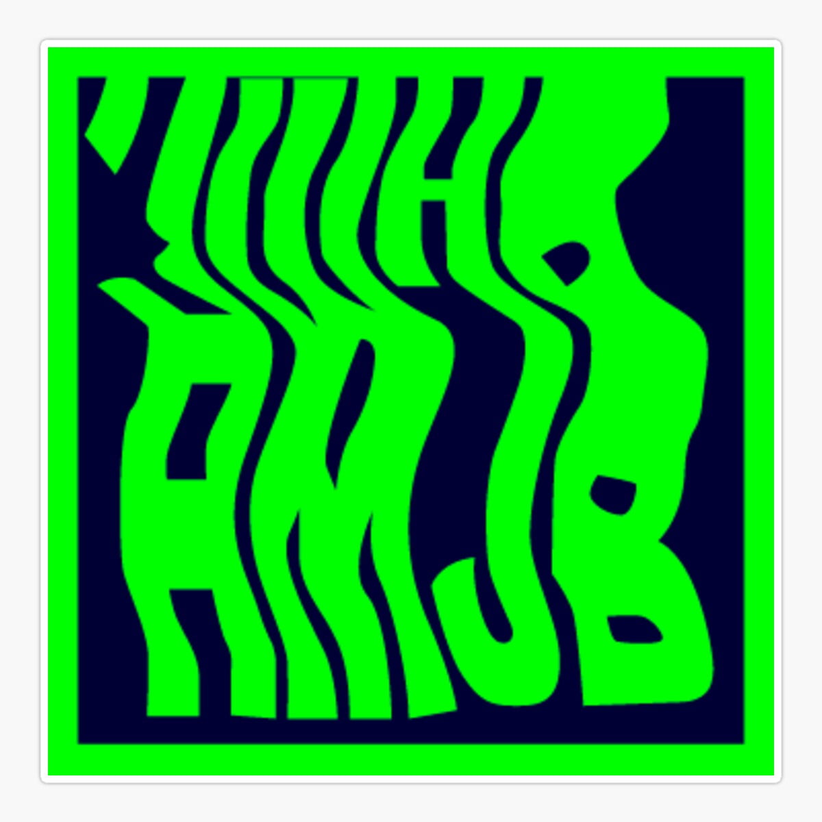 DOPASTICKER Madeon Hold Me Just Because Logo Sticker, Phone Sticker Car ...