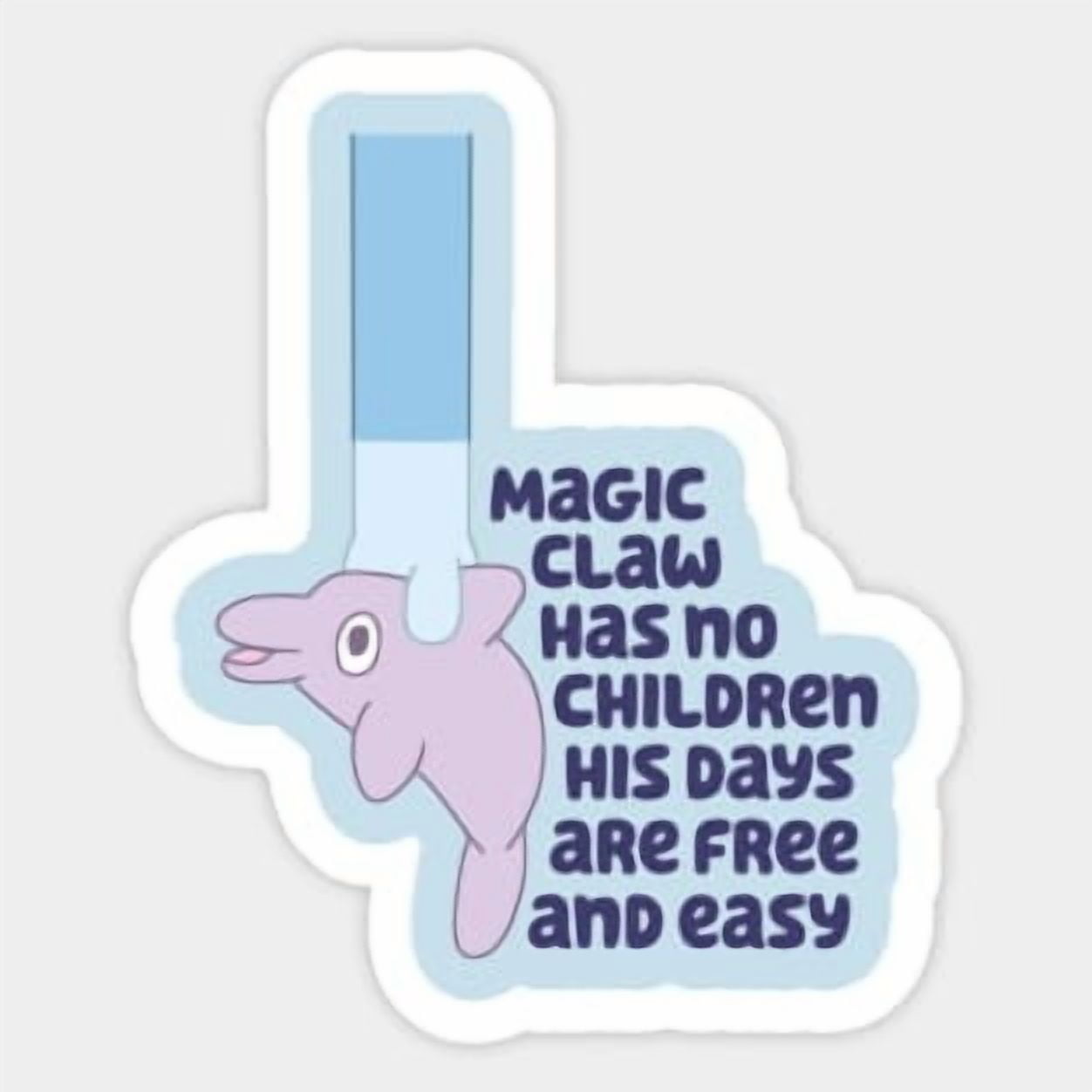 DOPASTICKER Magic Claw Bluey, Bluey Favors, Decorative Laptop, Phone ...