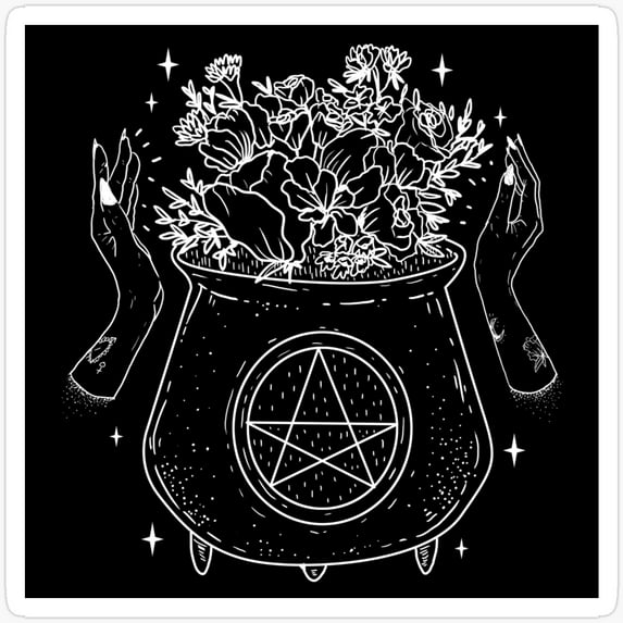 DOPASTICKER Magical Cauldron Sticker Waterproof Sticker For Water ...