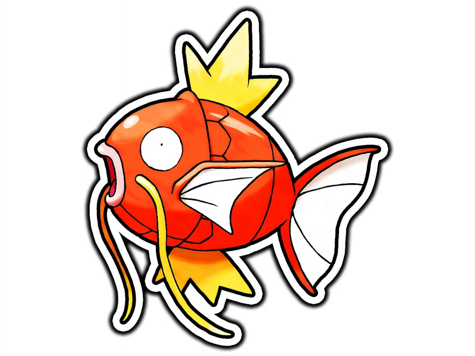 DOPASTICKER Magikarp Sticker Decal Phone Decal Water Bottle Stickers ...