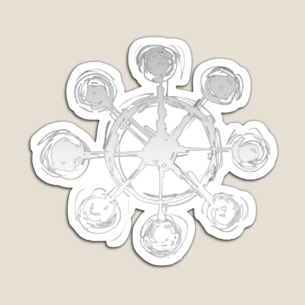 DOPASTICKER Mahoragas Wheel Print Decorative Laptop, Phone Stickers ...