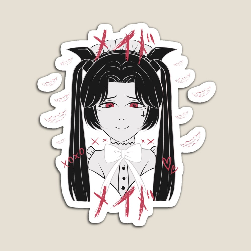DOPASTICKER Maid Sticker Decorative Laptop, Phone Stickers, Waterproof ...