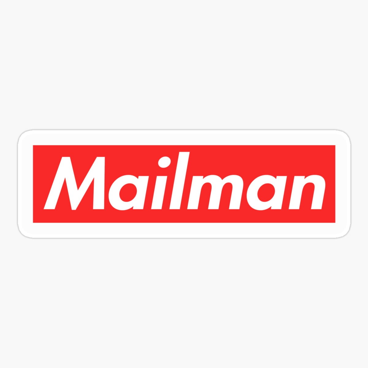 DOPASTICKER Mailman Sticker, Phone Sticker Car Stickers, Birthday Gift ...