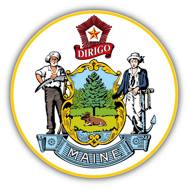 DOPASTICKER Maine Seal Car Sticker Phone Decal Water Bottle Stickers ...
