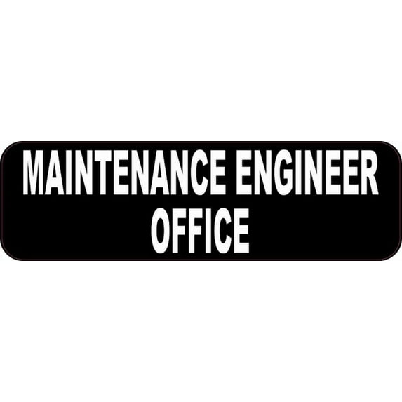 DOPASTICKER Maintenance Engineer Office Sticker Business Sticker Phone ...