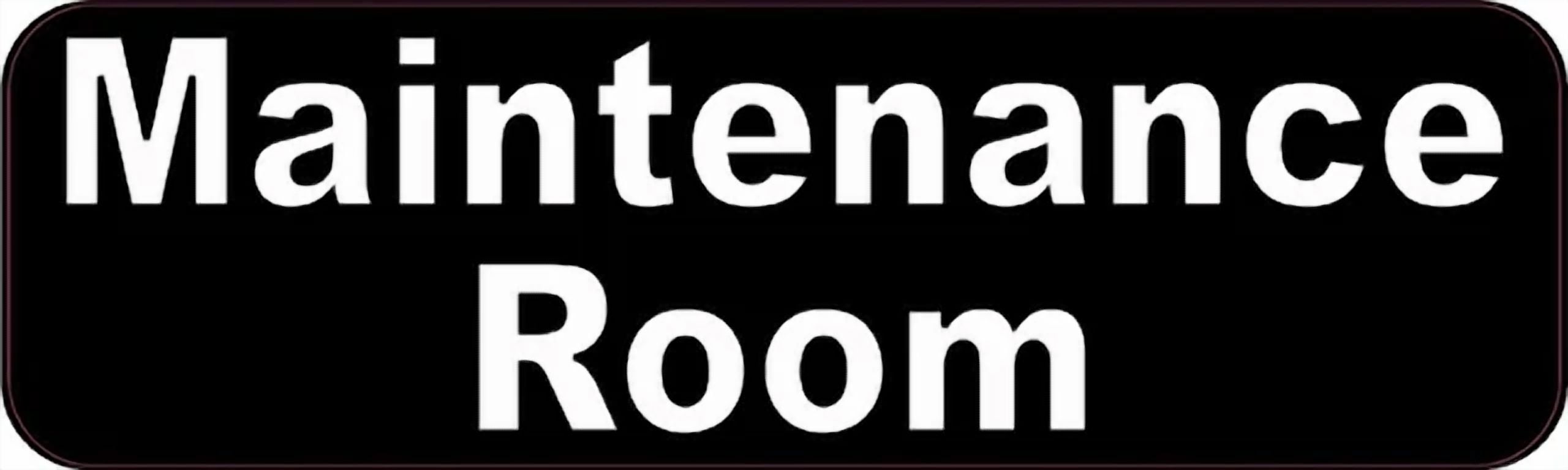 DOPASTICKER Maintenance Room Sticker Phone Sticker, Latop Sticker ...