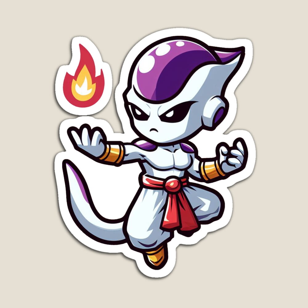 DOPASTICKER Majin Buu Dragonballz Decorative Laptop, Phone Stickers ...