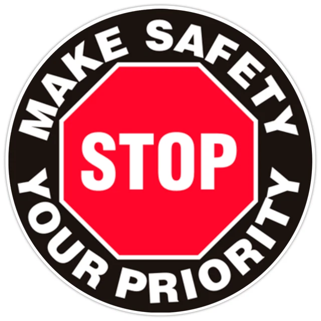 DOPASTICKER Make Safety Your Priority Sticker Military Soldier Decal ...