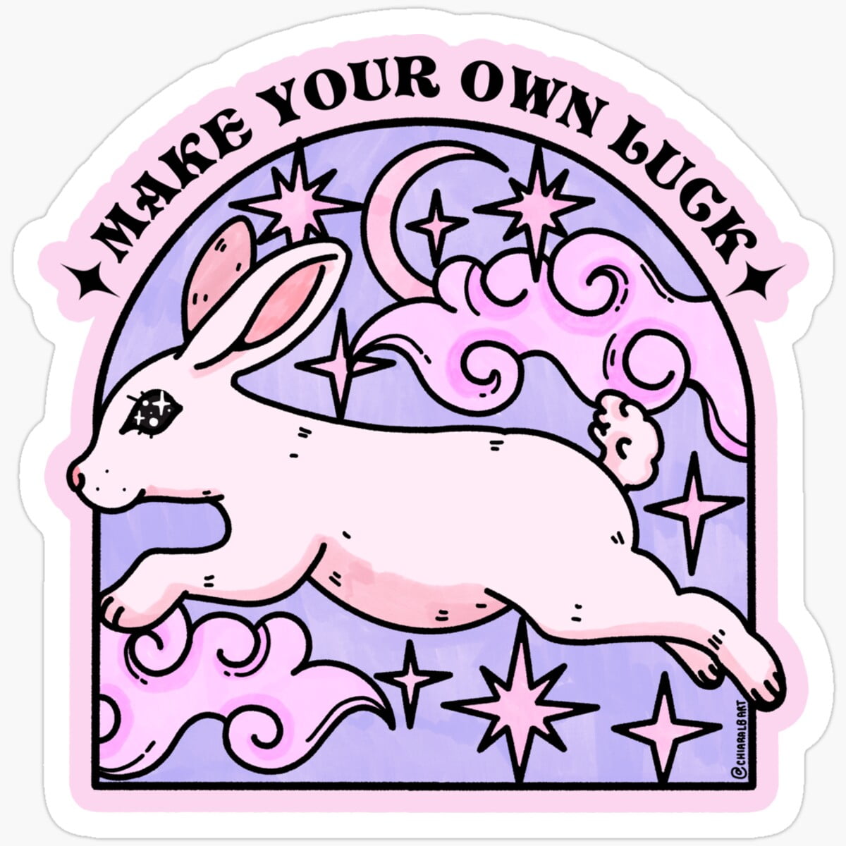 DOPASTICKER Make Your Own Luck Sticker Waterproof Sticker For Water ...