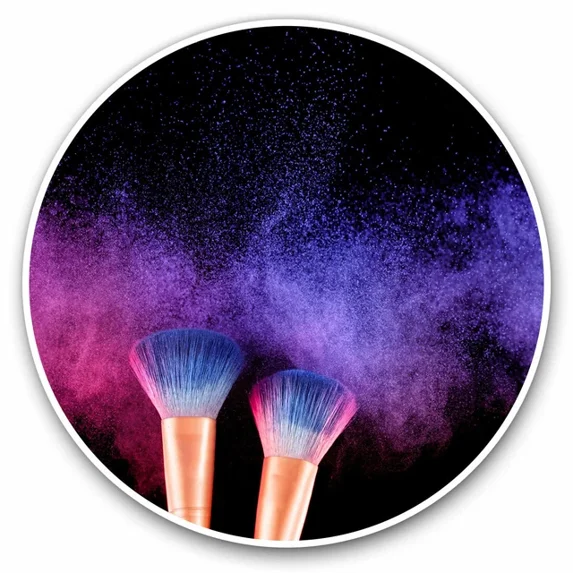 DOPASTICKER Makeup Brushes Cosmetics Art Cool Gift Decorative Laptop ...