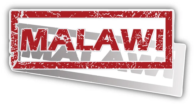 DOPASTICKER Malawi Grunge Shadow Car Sticker Phone Decal Water Bottle ...