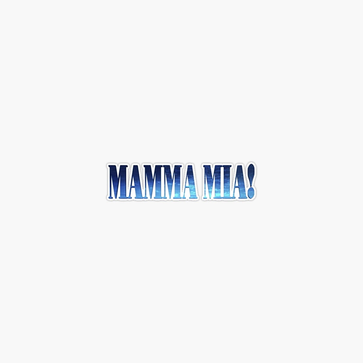 DOPASTICKER Mamma Mia Sticker, Phone Sticker Car Stickers, Birthday ...