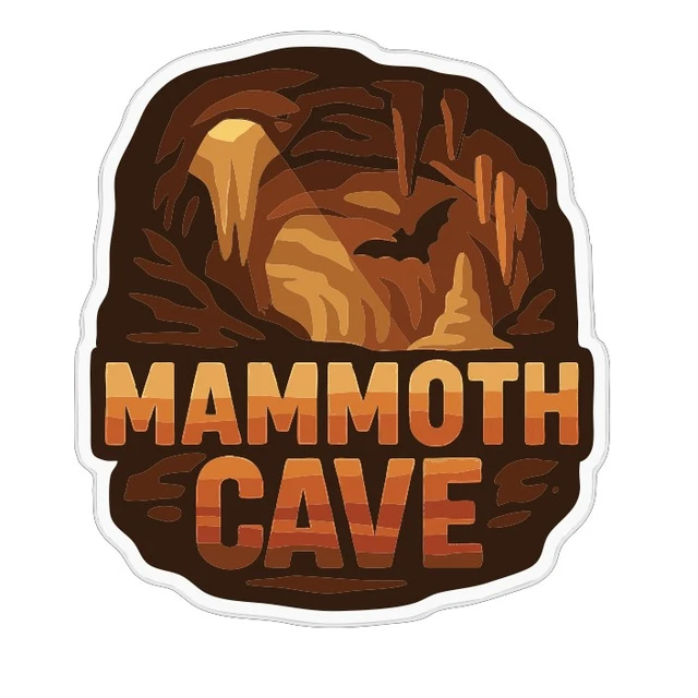 DOPASTICKER Mammoth Cave National Park Decal Sticker - Us National ...