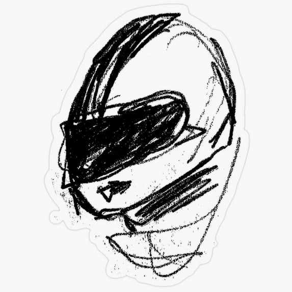 DOPASTICKER Man In Bik.Er Sticker Phone Sticker, Latop Sticker, Lover ...