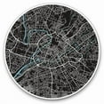 DOPASTICKER Manchester Street Map Cool Gift Decorative Laptop, Phone ...