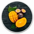 DOPASTICKER Mango & Passion Fruit Health Food Cool Gift Decorative ...