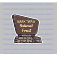 DOPASTICKER Mark Twain National Forest Missouri Park Sticker Phone ...