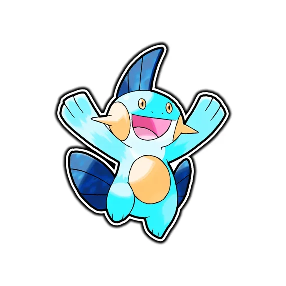 DOPASTICKER Marshtomp Sticker Decal Phone Decal Water Bottle Stickers ...