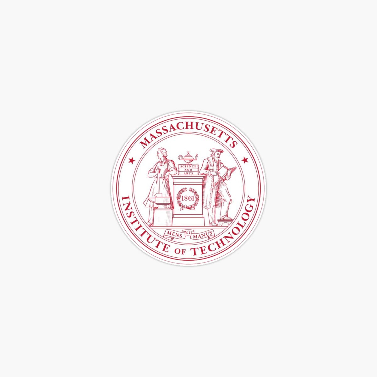 DOPASTICKER Massachusetts Institute Of Technology (Mit) Sticker, Phone ...