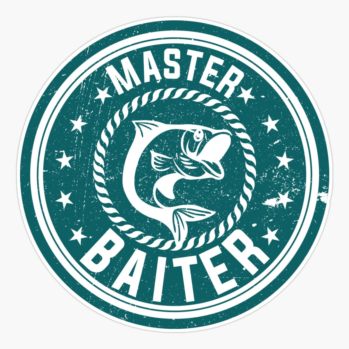 DOPASTICKER Master Baiter Sticker, Phone Sticker Water Bottle Sticker ...